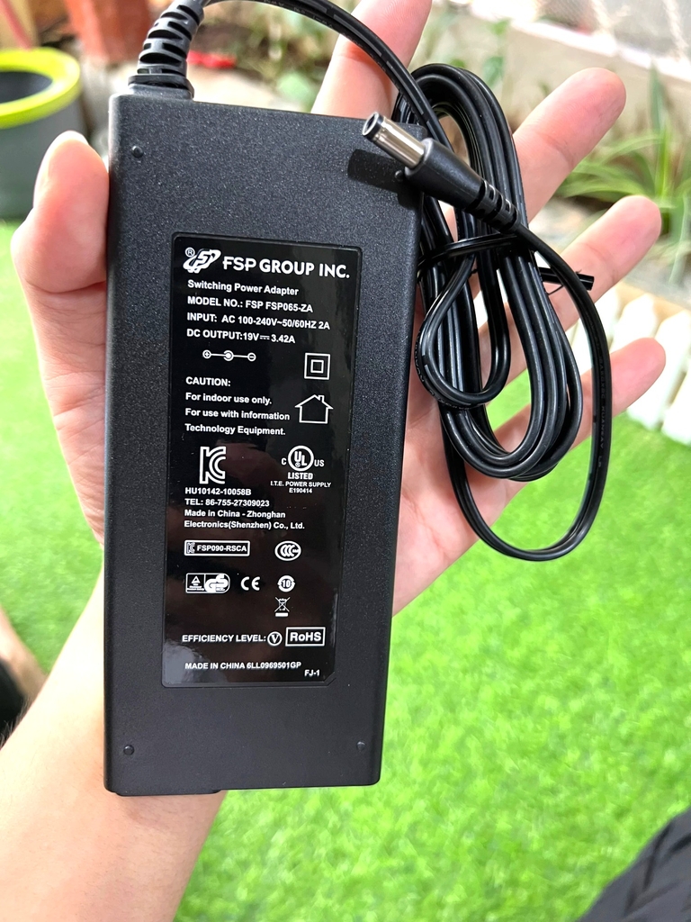 ADAPTER NGUỒN SẠC 19V 3.42A 65w FSP CHÍNH HÃNG - Đại lý phụ kiện 24h