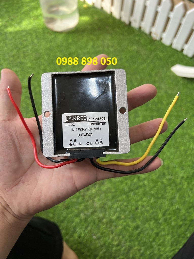 Bộ kích chuyển đổi nguồn DC từ 12V sang 48V - Đại lý phụ kiện 24h
