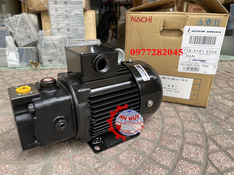 Bộ nguồn thủy lực Nachi UVN-1A-0A2-0.7-4-12 hàng chính hãng, giá ưu đãi | Siêu thị thủy lực
