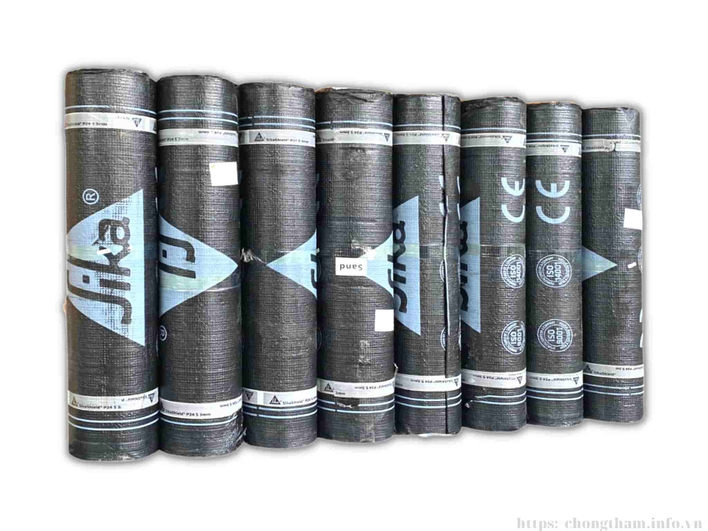 SikaShield P24 S 3mm - Màng khò chống thấm gốc Bitum | USS Việt Nam