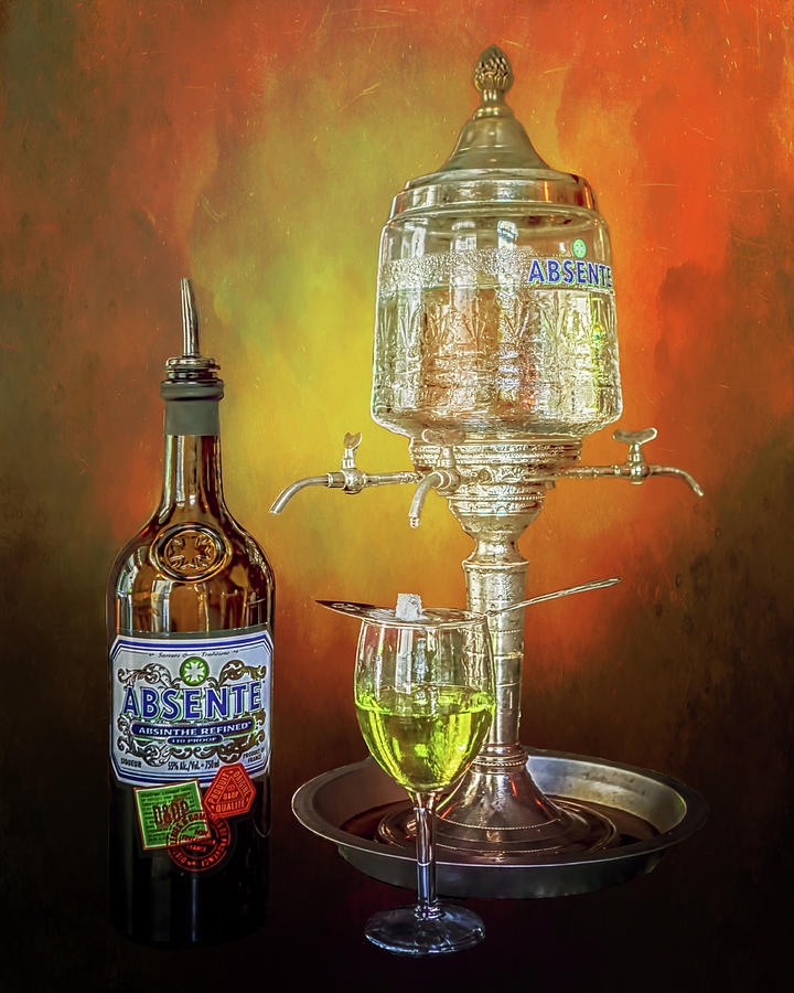 Bình Phục Vụ Rượu Absinthe - Absinthe Dispenser barrevo.com