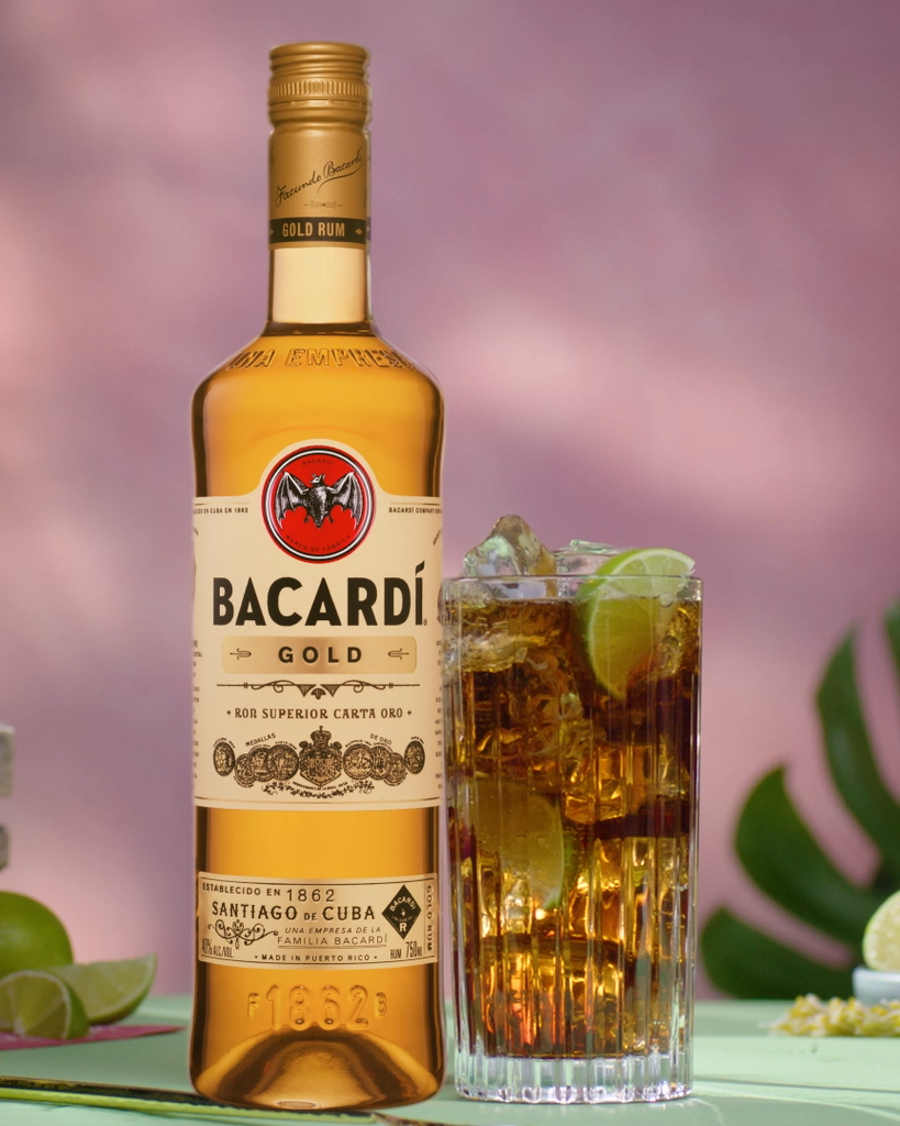 Bacardi Carta Oro Rum 750ml barrevo.com