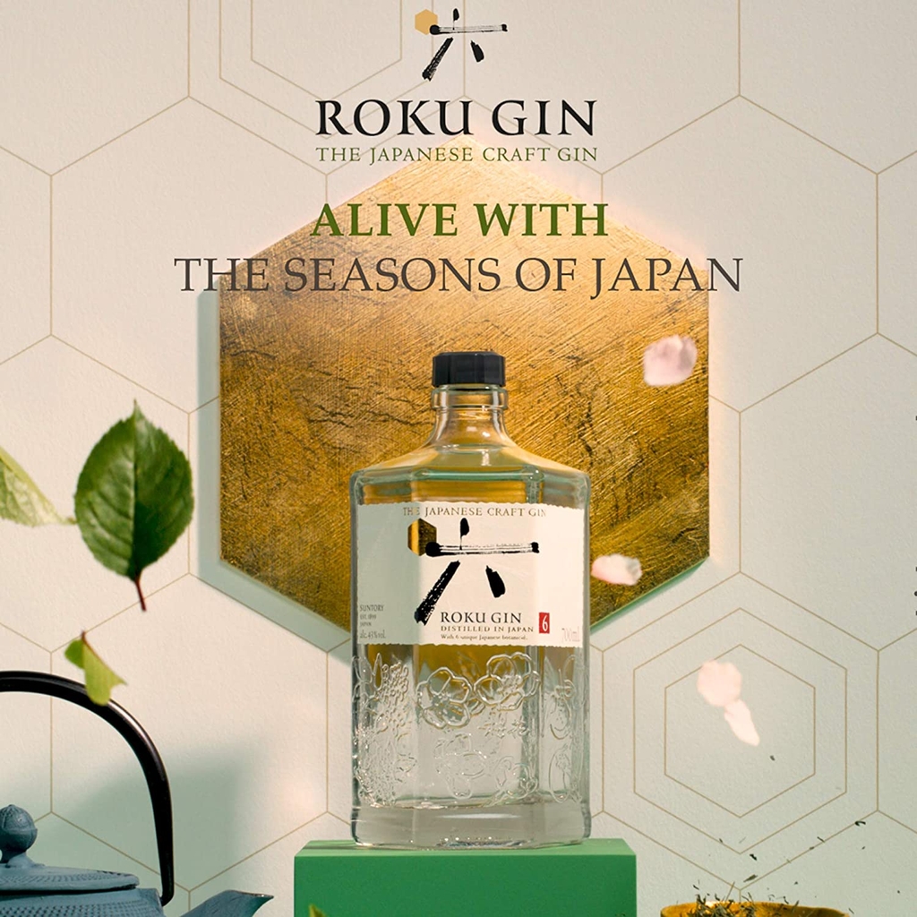 Roku Japanese Craft Gin 700ml barrevo.com
