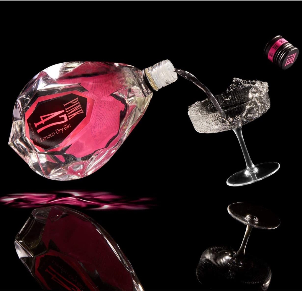 Pink 47 Diamond London Dry Gin barrevo.com