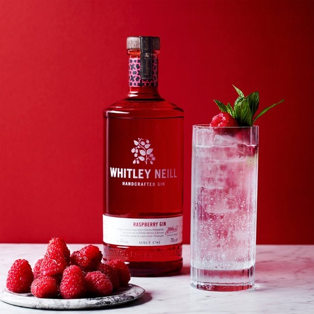 WHITLEY NEILL HANDCRAFTED RASPBERRY GIN 700ML barrevo.com