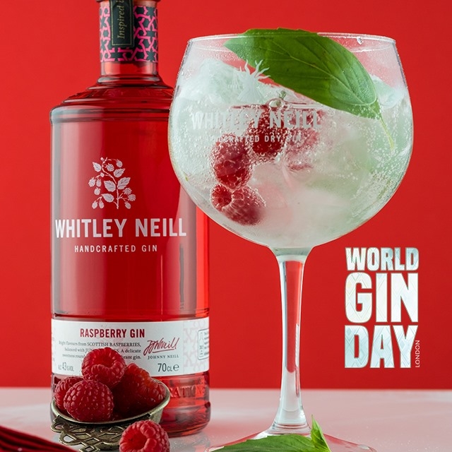 WHITLEY NEILL HANDCRAFTED RASPBERRY GIN 700ML barrevo.com