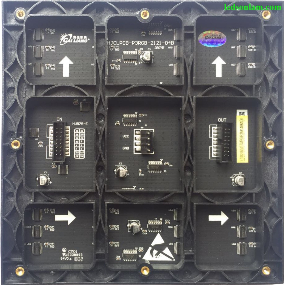 Module led P3 full color indoor (trong nhà) chính hãng rẻ nhất thị ...