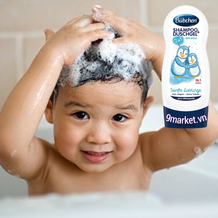 Sữa tắm, gội trẻ em Bubchen 230ml | 9 MARKET