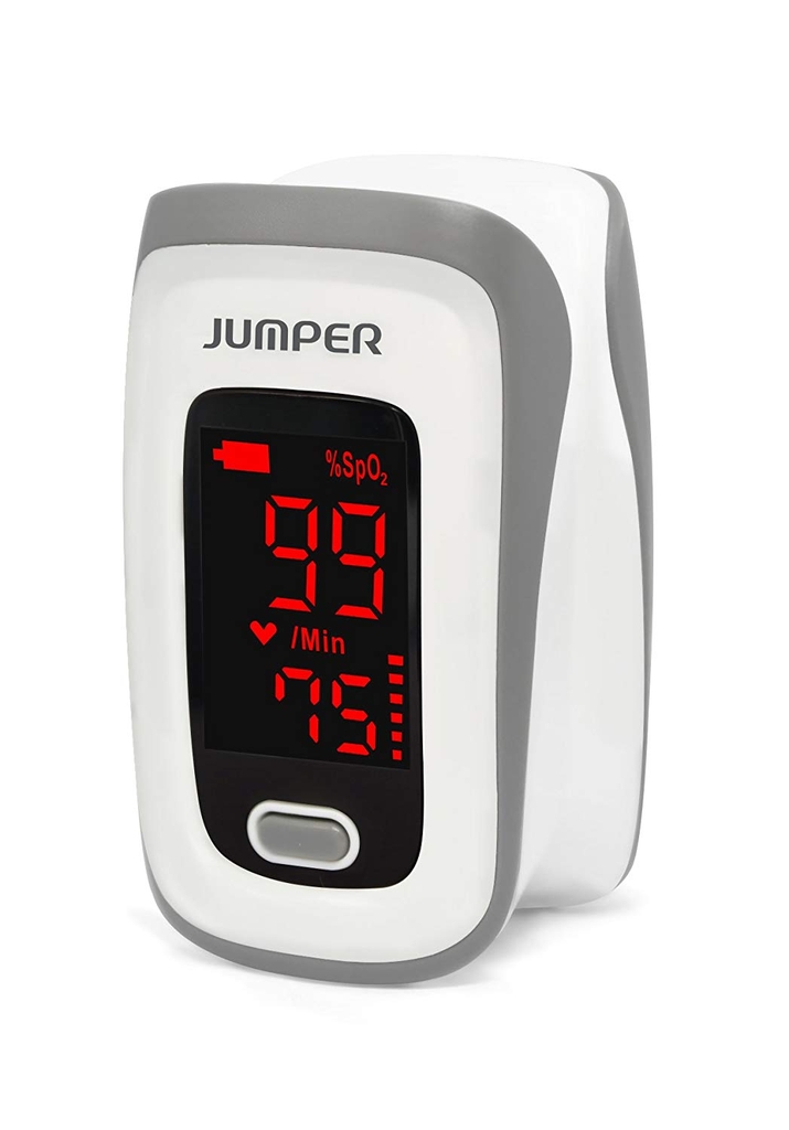 Máy đo nồng độ oxy trong máu SpO2 & nhịp tim Jumper Medical JPD-500E ...