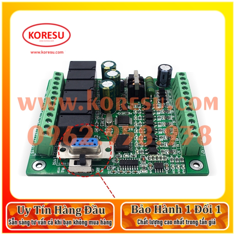 PLC Fx1n 14MR , bảng điều khiển máy móc công nghiệp MCU . Dành cho dân ...