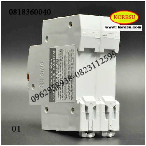 Aptomat Cài 2 Cực 20A Sino MCB-2P-C20 CÔNG TY TNHH KORESU