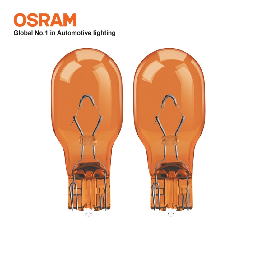 Bóng đèn chân ghim trung 1 tim OSRAM ORIGINAL WY16W 12v 16w màu vàng