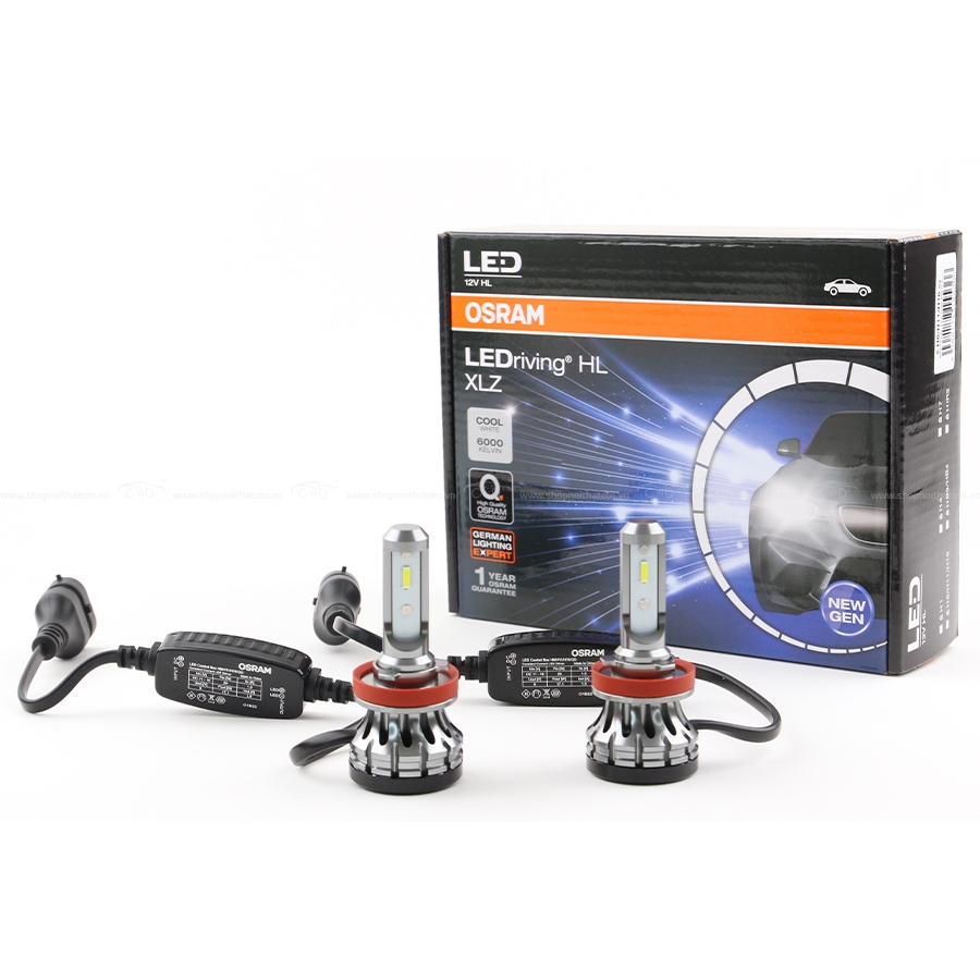 Bóng đèn Led Xlz New Gen Osram H8 H11 H16 B6211cw 12v 20w Nhập Khẩu
