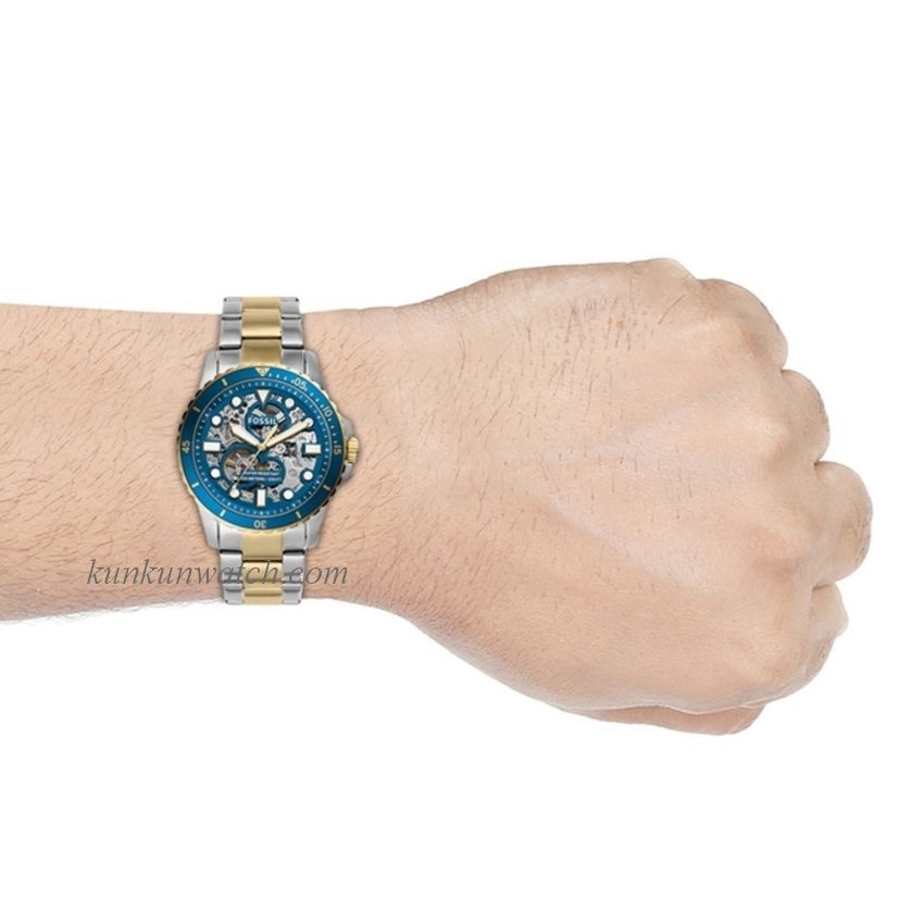 Đồng Hồ Nam Fossil ME3191 Automatic Niềng Số Lộ Cơ 42mm KUNKUN WATCH