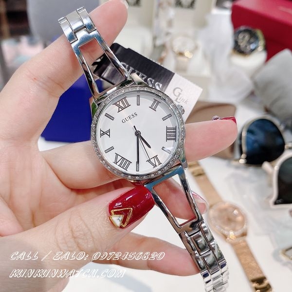 Đồng Hồ Nữ Guess Lucy W1208L1 Dáng Lắc Tay 34mm KUNKUN WATCH