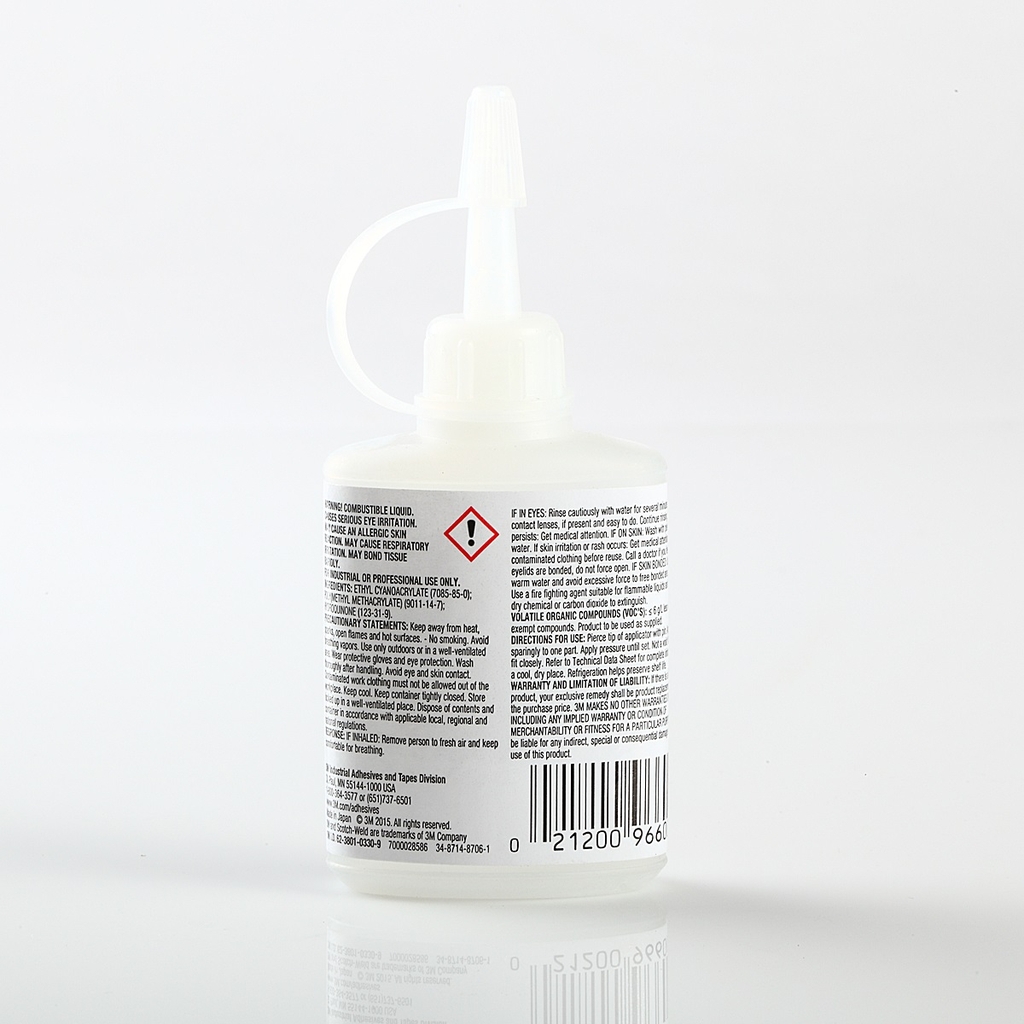 Keo dán nhanh trong suốt siêu dính Scotch-Weld 28.3g 3M Scotch-Weld CA4 ...