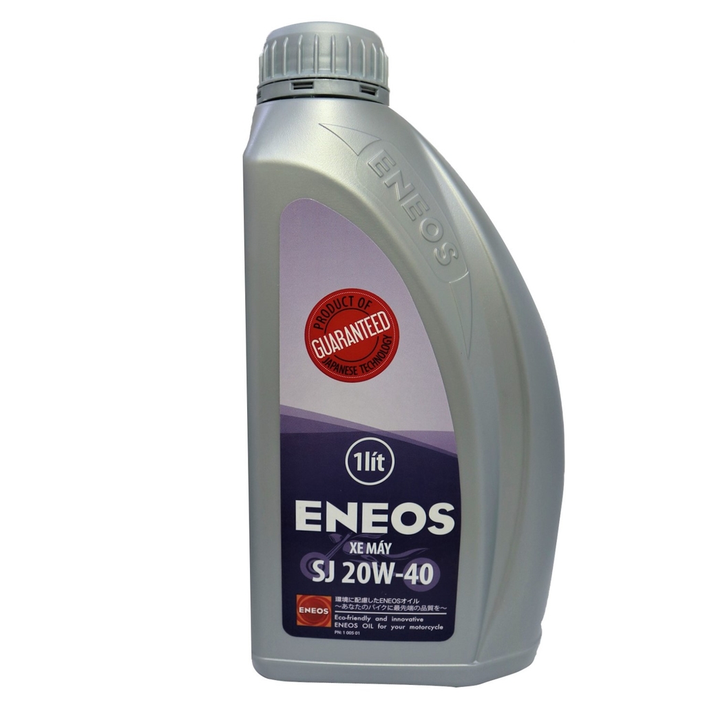 Dầu nhớt động cơ xe số, xe máy 4 kỳ Eneos 20W40 EN-MA-20W40 - Đạt chuẩn API SJ, Bôi trơn, làm ...