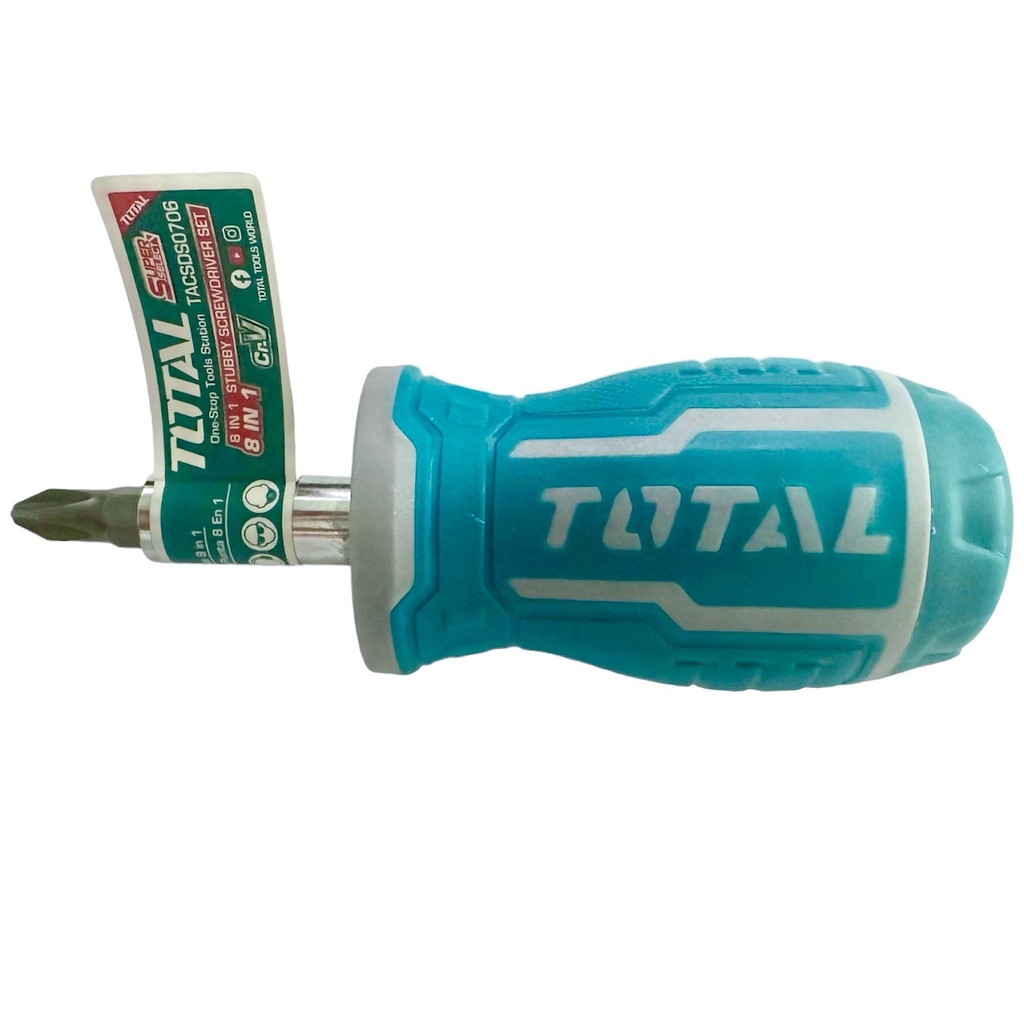 Bộ tua vít 8 chi tiết nhỏ gọn đa năng TOTAL TACSDS0706 - loại mini ...