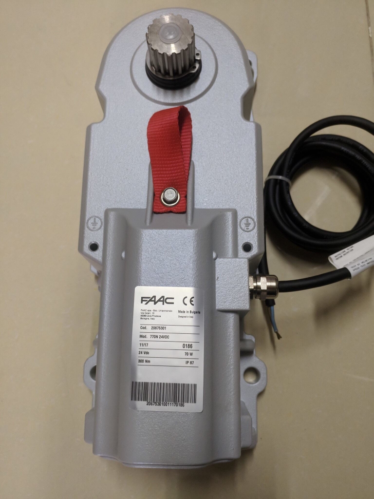 motor cổng âm sàn italia FAAC 770N - 24v | Công ty TNHH Thiết Bị Cửa ...