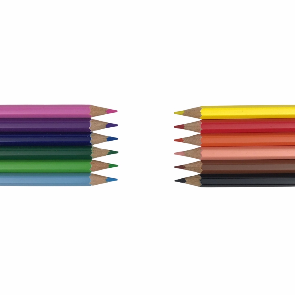 Bút chì màu Mango Pencils BC12M-CR 12 màu