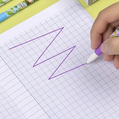 Bút gel TL Gel-012/AK tím, bút bi nước, viết mực nước, văn phòng phẩm