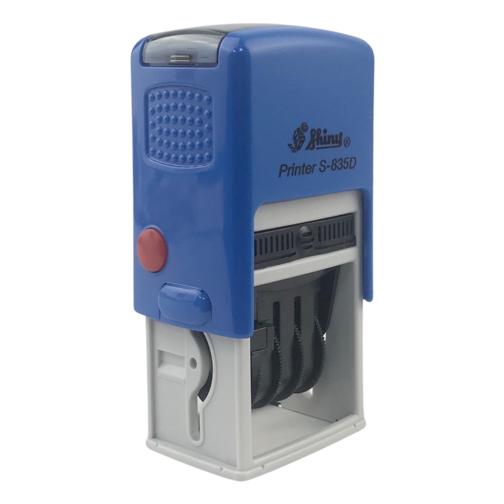 Dấu date, dấu ngày tháng năm, dấu Shiny S835D, thẻ mực Shiny S835D