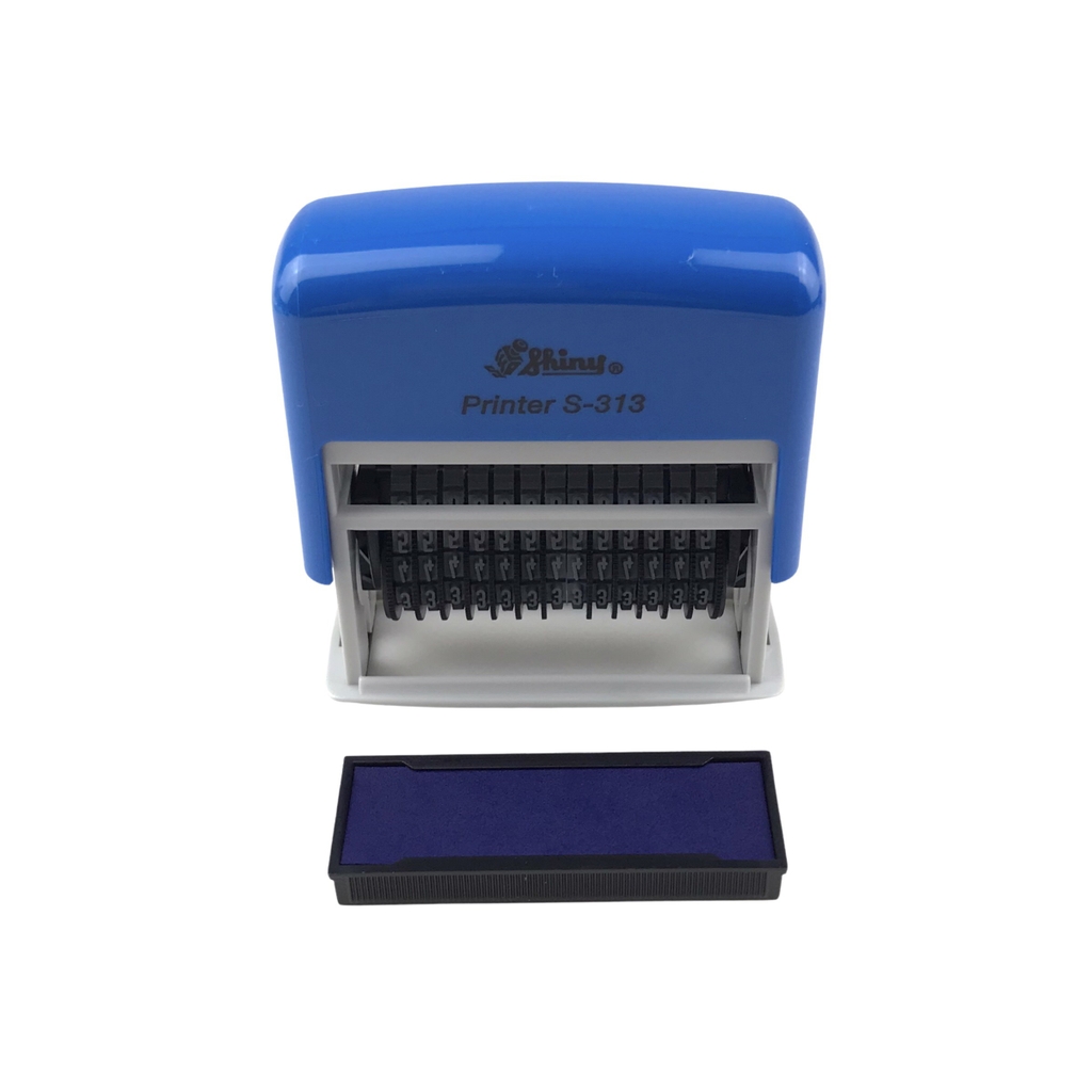 Dấu số xoay Shiny S313, thẻ mực Shiny S313