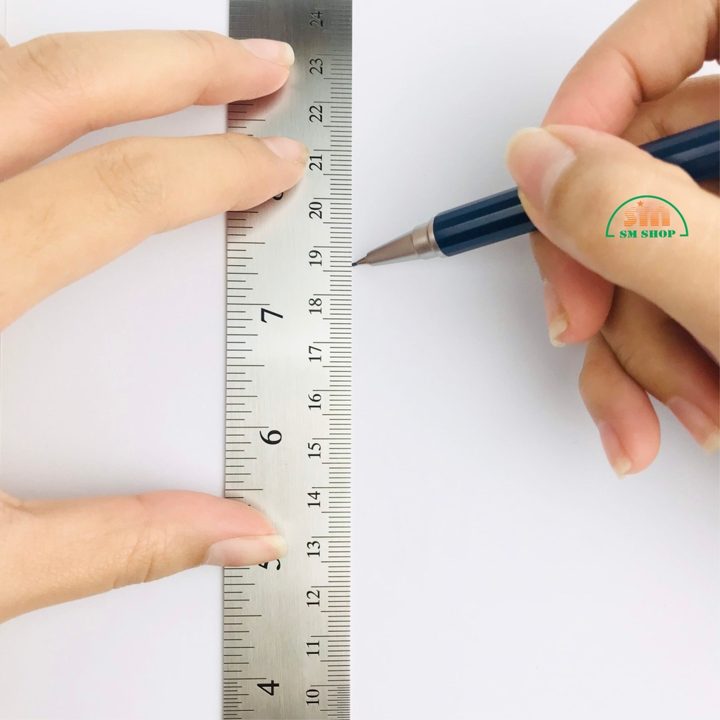 Thước sắt Deli 8463 30cm (24)