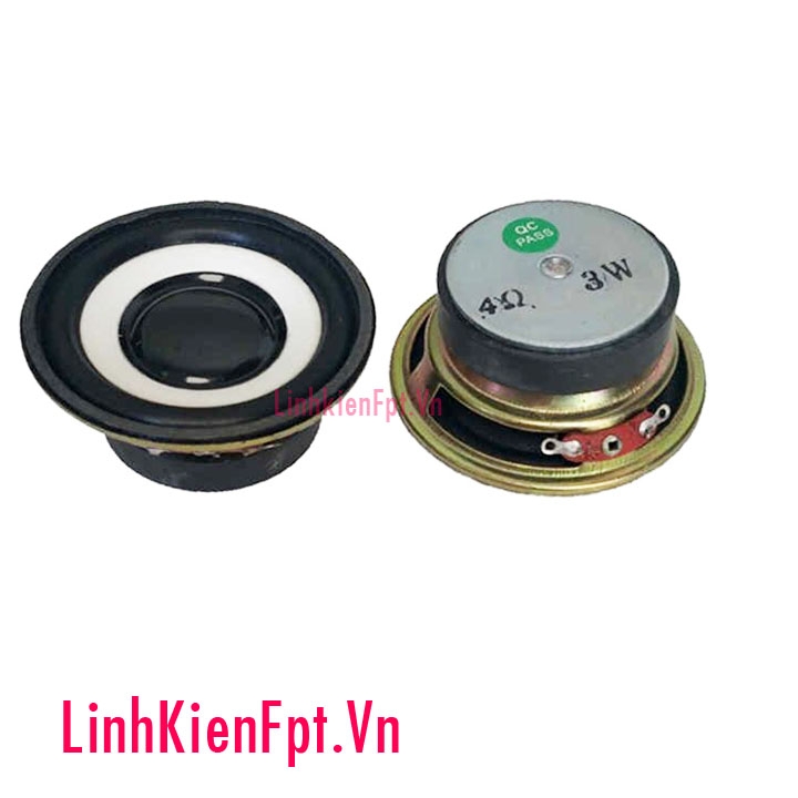 Loa 4R 3W DIY 52mm( 2 cái) | linhkienfpt