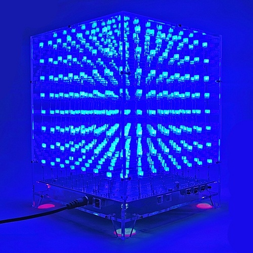 Bộ Led Cube 8*8*8 Kèm Led+Khung mica | linhkienfpt