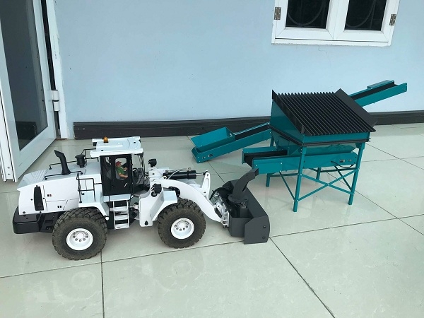 Snow removal equipment RC 1/14 Rcmodeldesign.com