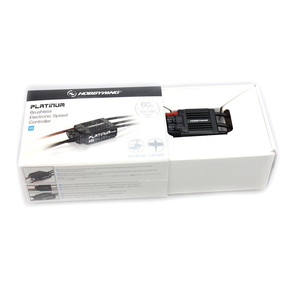 HobbyWing Platinum 60A V4 ESC (Chính Hãng) | HobbyzoneVN