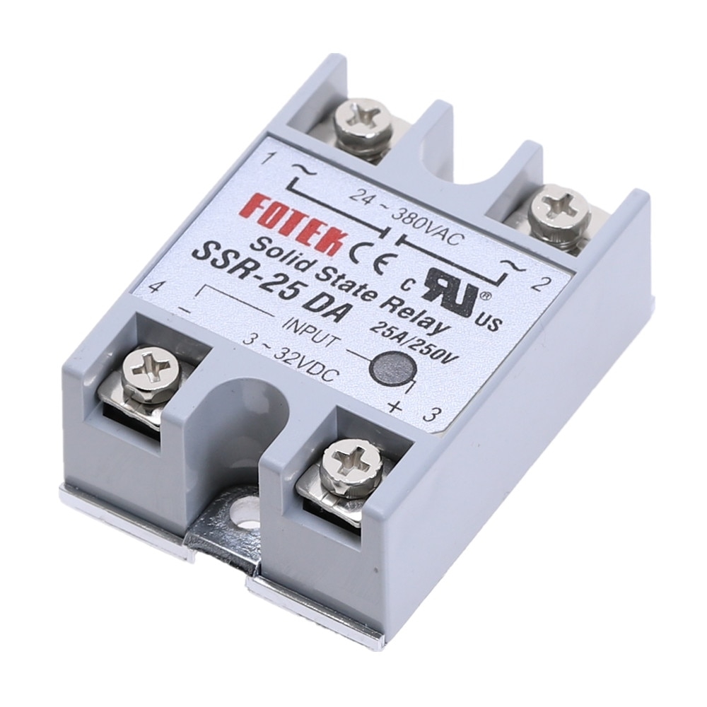 Rơ le bán dẫn DC-AC SSR-25DA 25A / relay ssr - A10H1 | Công ty cổ phần Linh Kiện Việt Nam