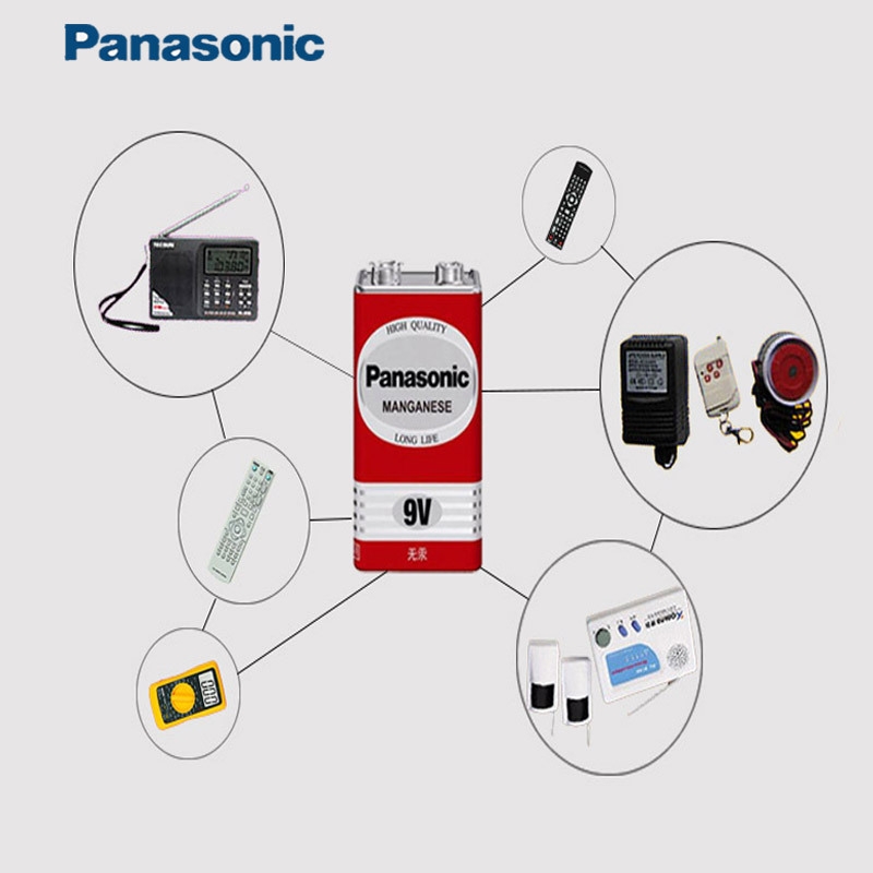 PIN 9V PANASONIC - G6H15 | Công ty cổ phần Linh Kiện Việt Nam
