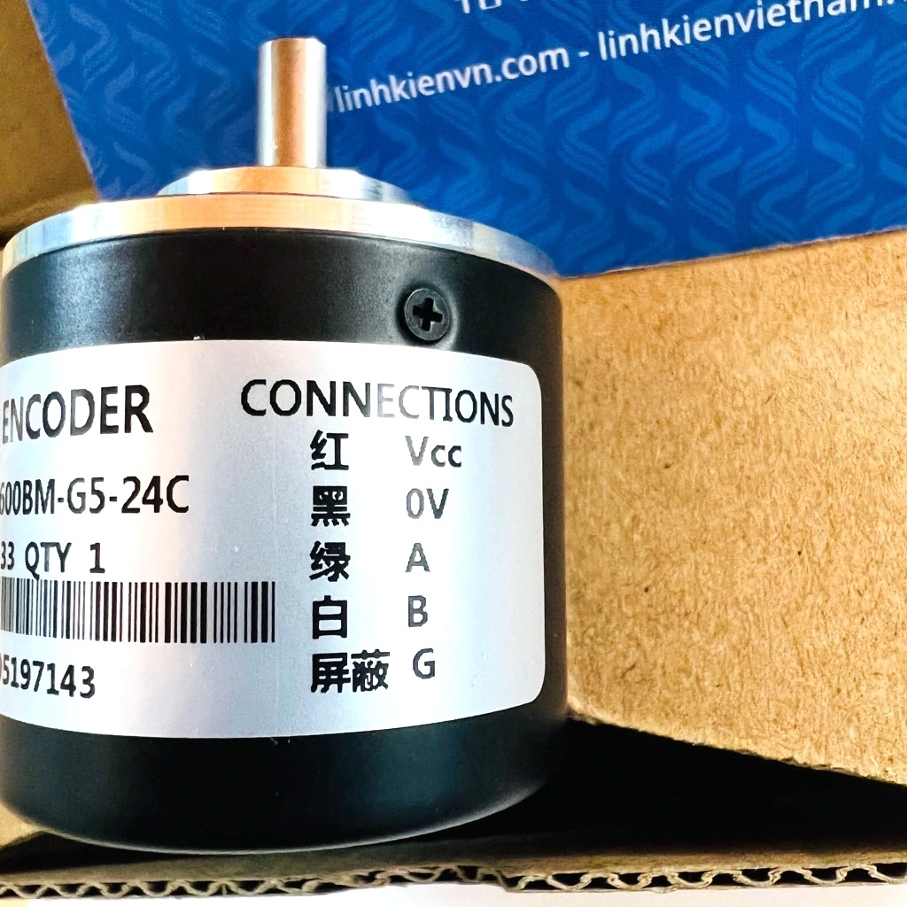 ENCODER 600 XUNG 2 PHA AB / 5-24V - KHO B | Công ty cổ phần Linh Kiện ...
