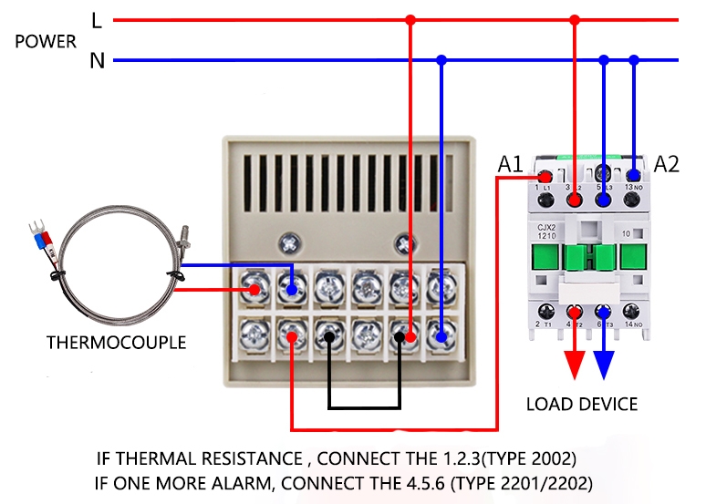 Đồng hồ đo nhiệt độ XMTD-2001 220V 0-999 độ dùng cảm biến K | Công ty cổ phần Linh Kiện Việt Nam