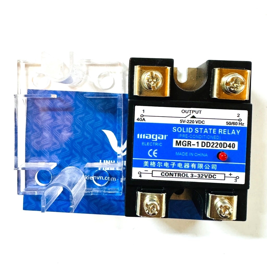 Rơ le bán dẫn DC-DC MGR-1 DD220D40 40A / Relay SSR 40DD chất lượng cao ...