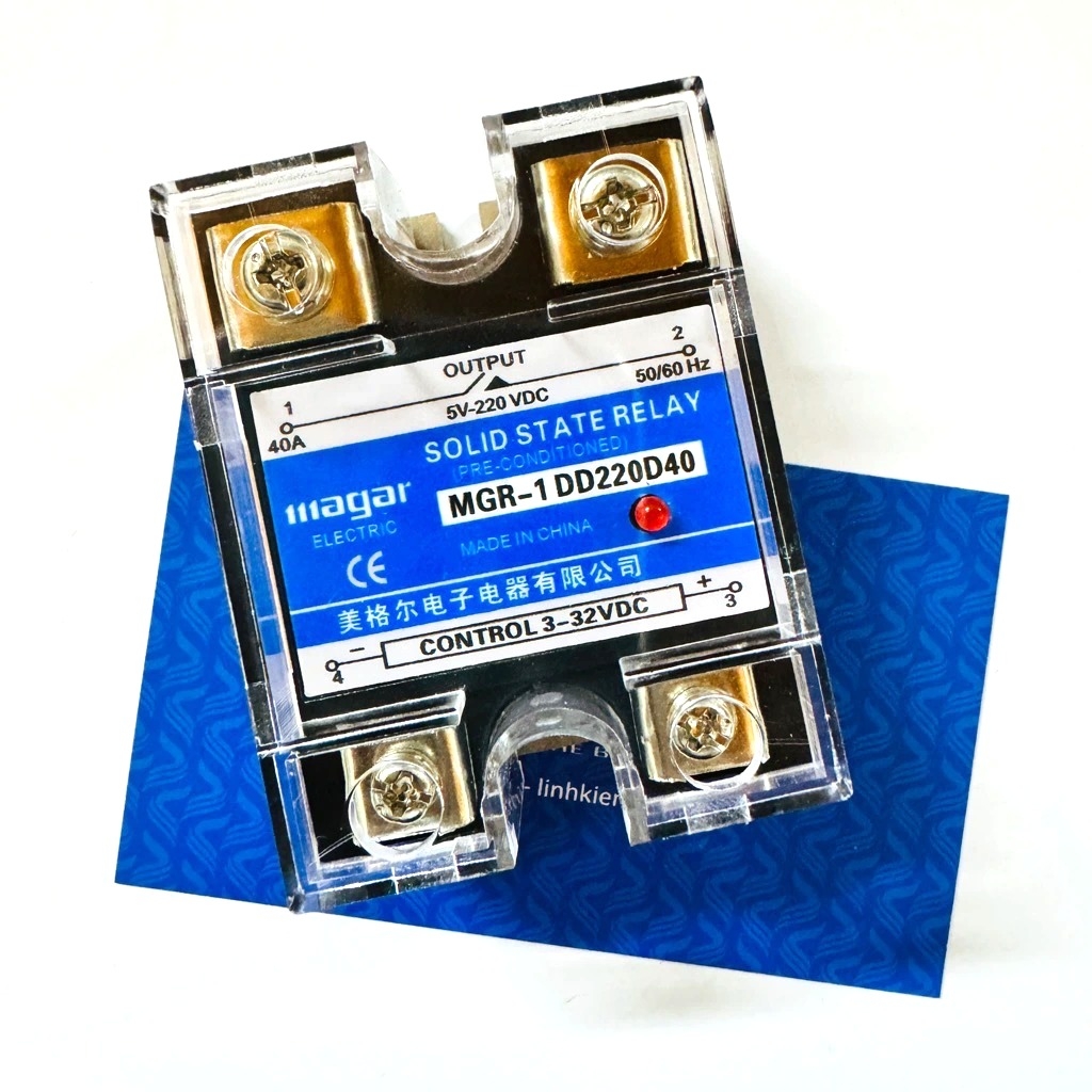 Rơ le bán dẫn DC-DC MGR-1 DD220D40 40A / Relay SSR 40DD chất lượng cao ...