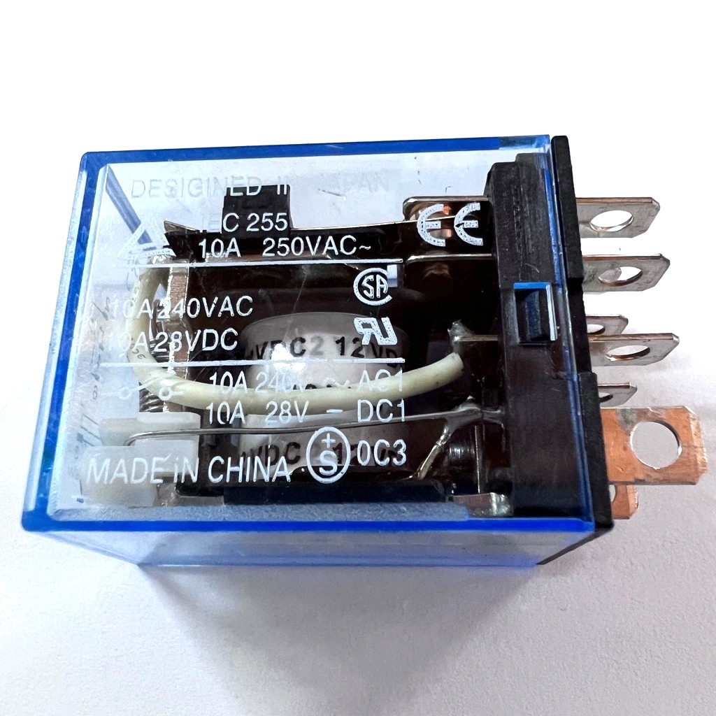 Rơ le trung gian LY2N-J -12VDC 10A / Chính Hãng Omron / relay 8 chân - B3H21 | Công ty cổ phần ...