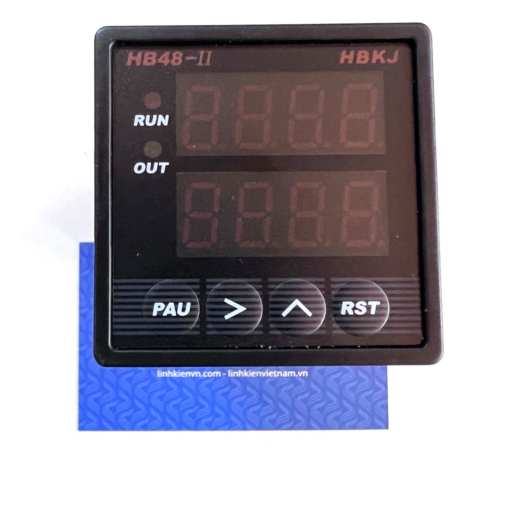 Bộ đếm sản phẩm HB48-II có trễ thời gian / chính hãng HBKJ / counter timer đếm, đo tốc độ, tần ...