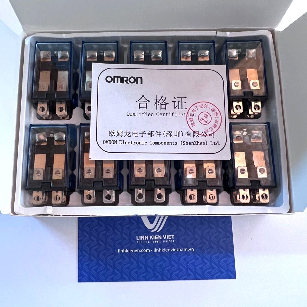 Rơ le trung gian LY2N-J -12VDC 10A / Chính Hãng Omron / relay 8 chân - B3H21 | Công ty cổ phần ...