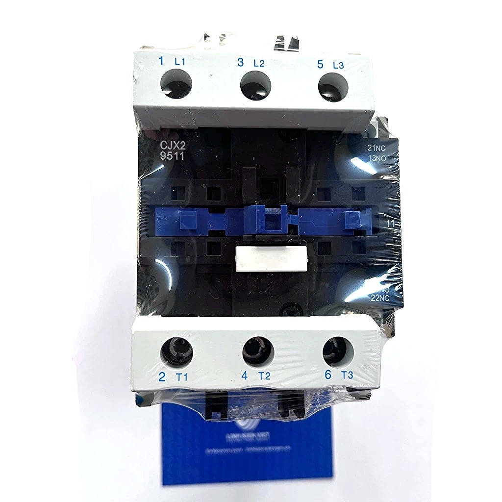 Khởi động từ CJX2-9511 220V 95A / chính hãng CNAOM / contactor tiếp điểm bạc | Công ty cổ phần ...
