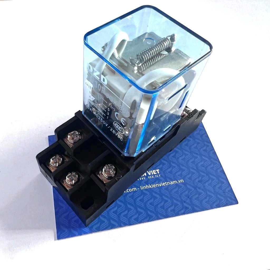 RELAY JQX-30F 24VDC 30A - K2H4 (KB4H3) | Công ty cổ phần Linh Kiện Việt Nam