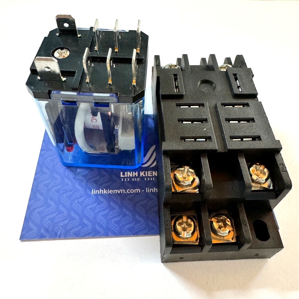 RELAY JQX-30F 24VDC 30A - K2H4 (KB4H3) | Công ty cổ phần Linh Kiện Việt Nam
