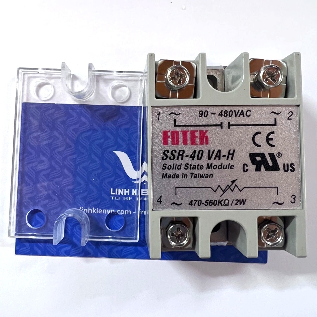 Rơ le bán dẫn SSR 40VA-H 40A 480V / SSR VR điều khiển nồi nấu phở ...