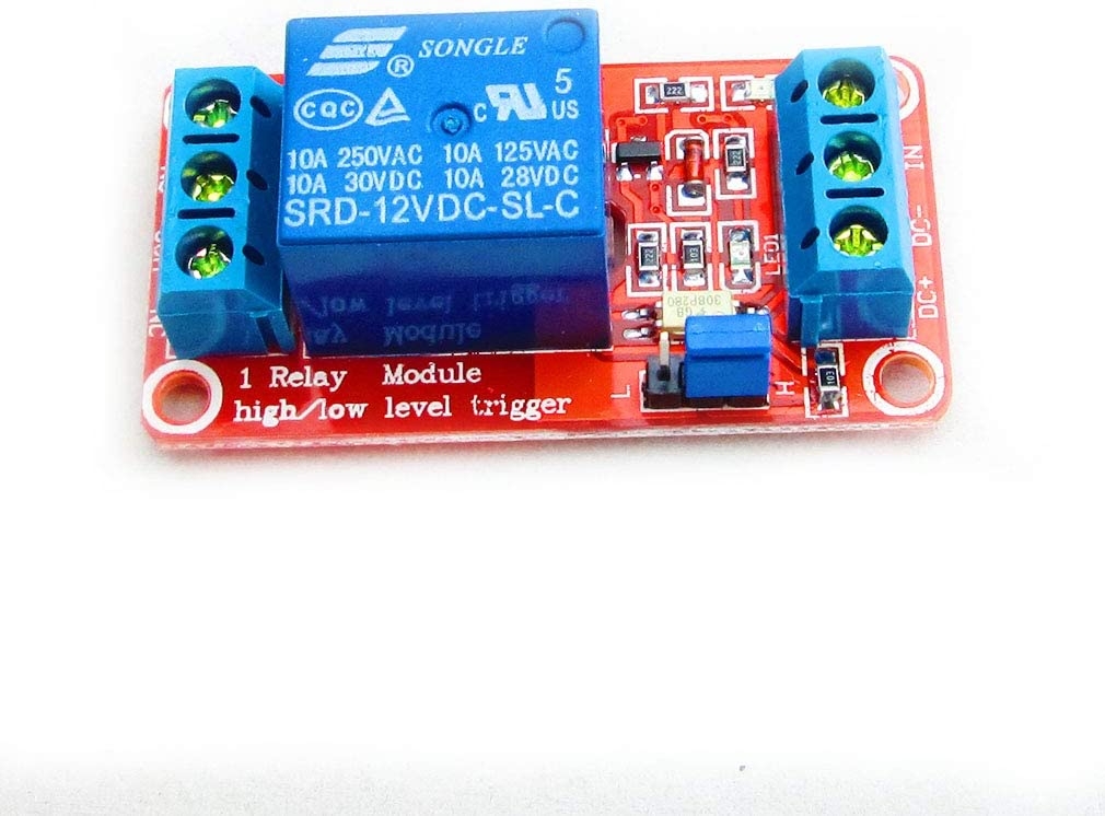 Bo mạch rơ le 12V 1 kênh chọn mức kích hoạt / module relay 12V - A3H7 ...