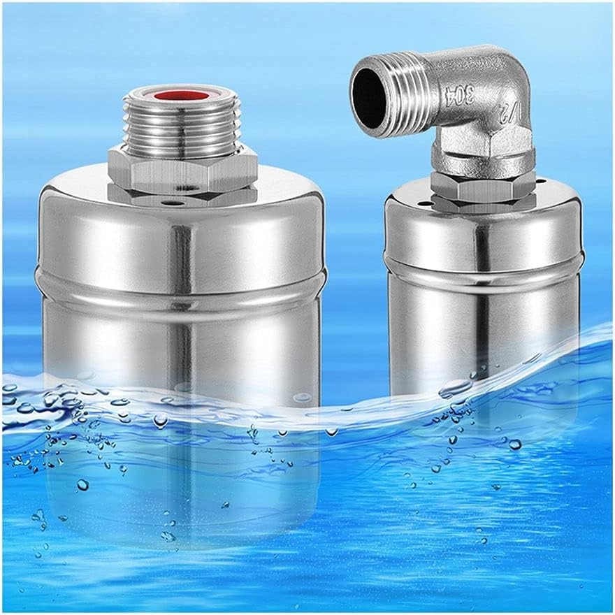 Phao cơ chống tràn tự động DN20 inox 304 / thay thế van phao cơ 27mm bể ...