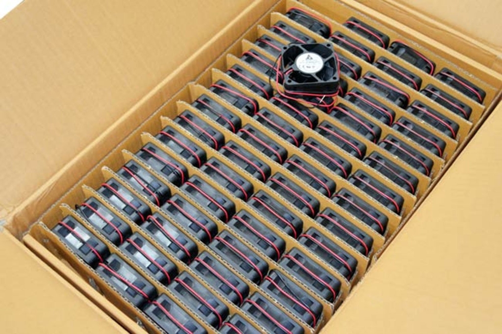 Quạt tản nhiệt 6025 60x60x25 24V 0.36A 6800RPM AFB0624EH / chính hãng ...