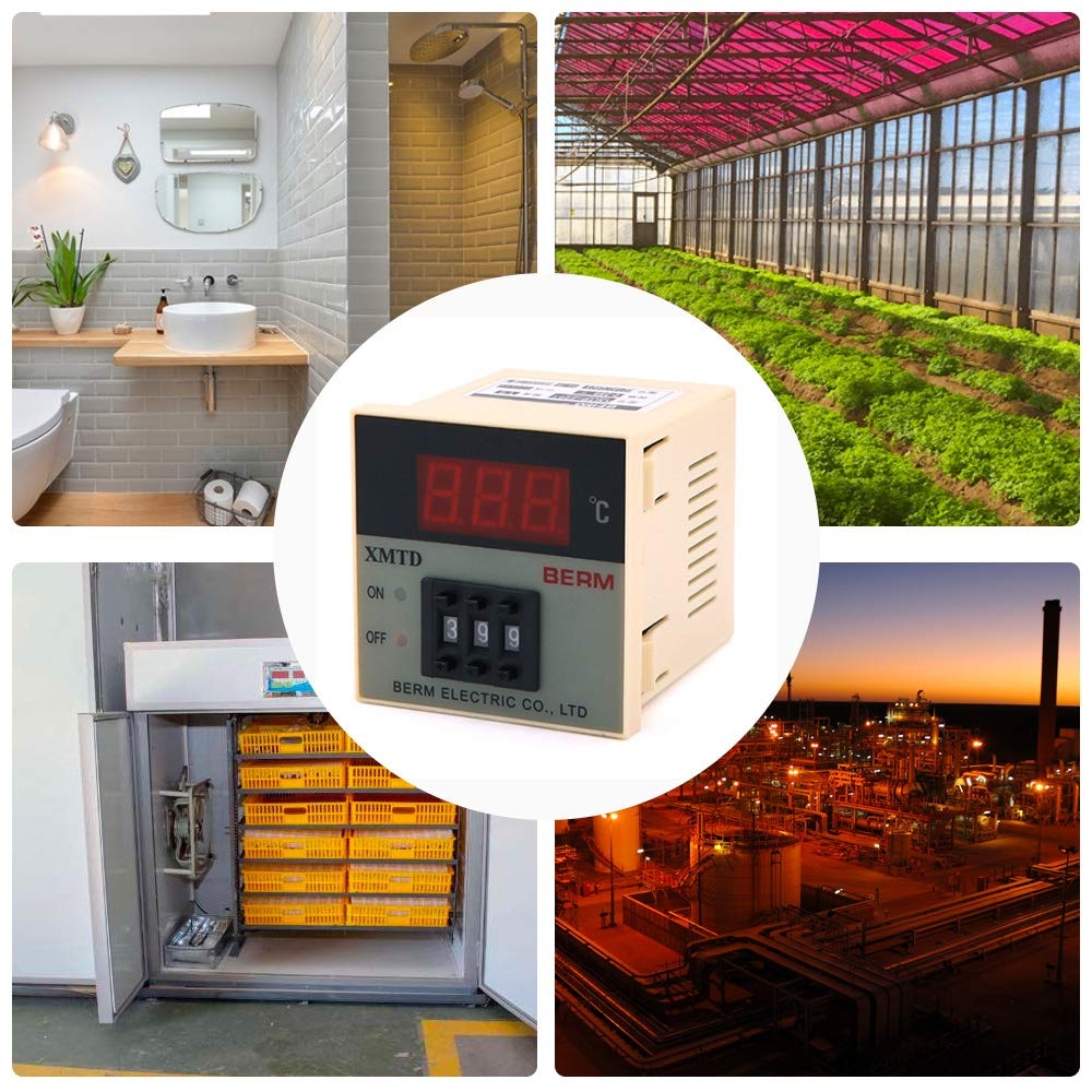 Đồng hồ đo nhiệt độ XMTD-2001 220V 0-999 độ dùng cảm biến K | Công ty cổ phần Linh Kiện Việt Nam