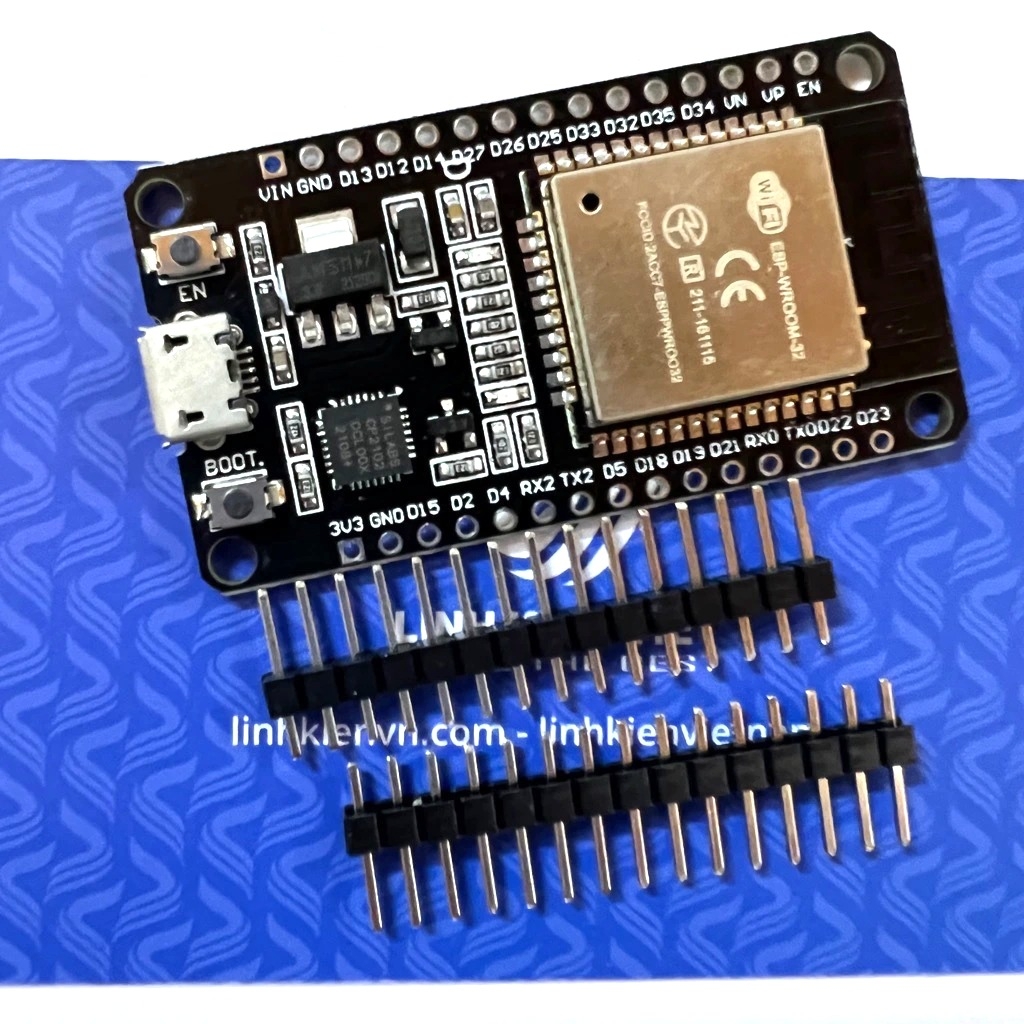 Bo mạch ESP32 DevKit V1 dùng module ESP-WROOM-32 - S1H15 | Công ty cổ ...